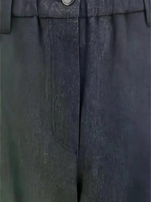 Brunello Cucinelli Charcoal Pleated Trousers