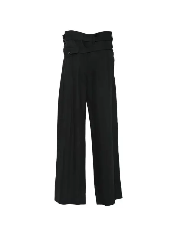 ANN DEMEULEMEESTER Jilleke Belted Wide-leg Trousers