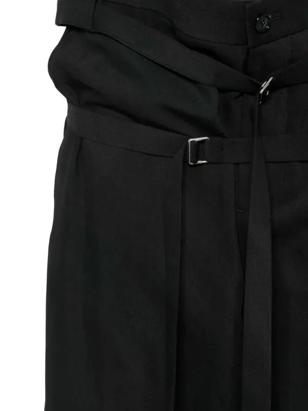 ANN DEMEULEMEESTER Jilleke Belted Wide-leg Trousers