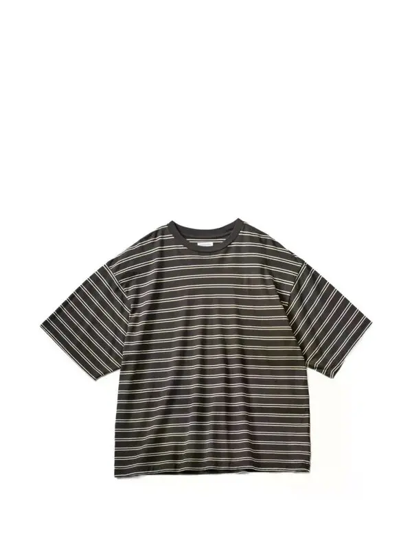 KAPTAIN SUNSHINE Striped T-shirt - Brown
