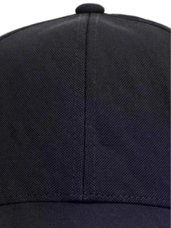 Karl Lagerfeld Logo Patch Baseball Cap - Black