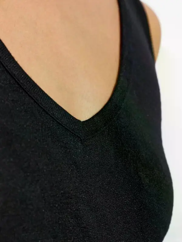 Rag & Bone Knit V-neck Top