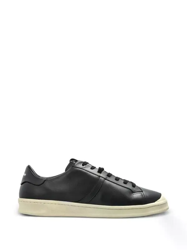 JIL SANDER Leather Sneakers - Black