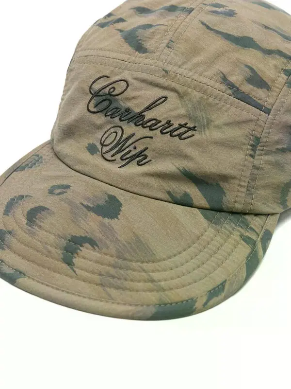 Carhartt Work In Progress Travon Camouflage-print Embroidered Logo Cap