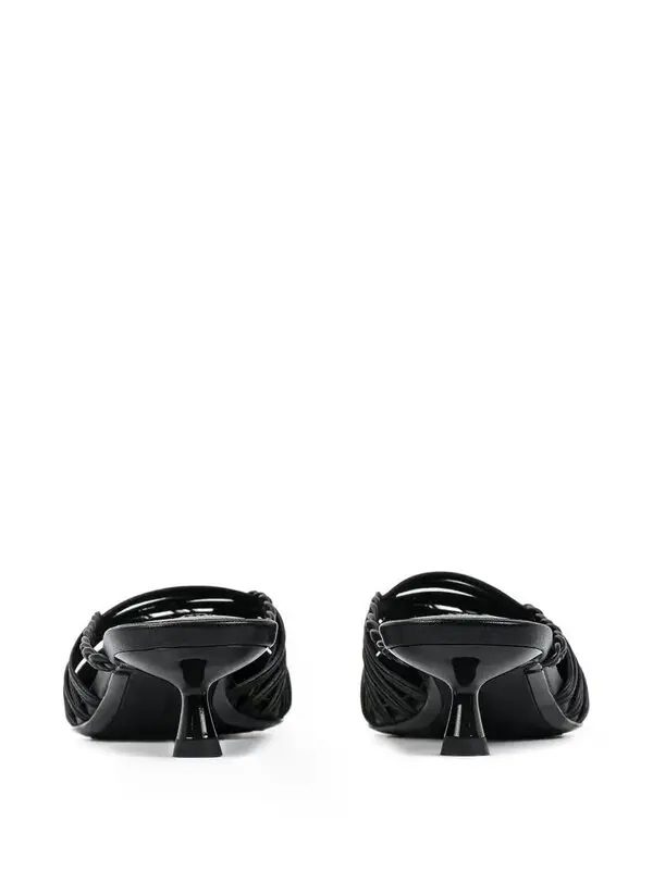 Karl Lagerfeld Caged Pointed-toe Mules