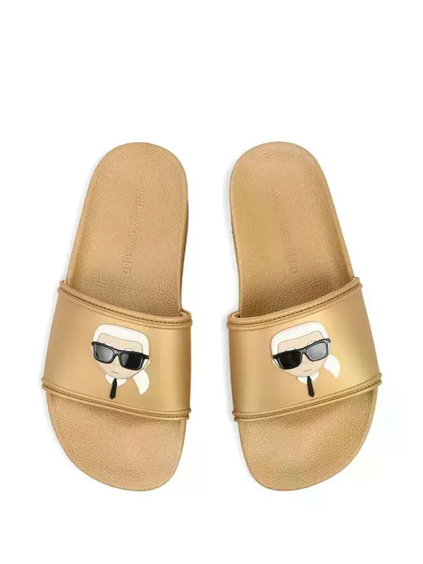 Karl Lagerfeld Ikonik Maxi Ii Platform Slides
