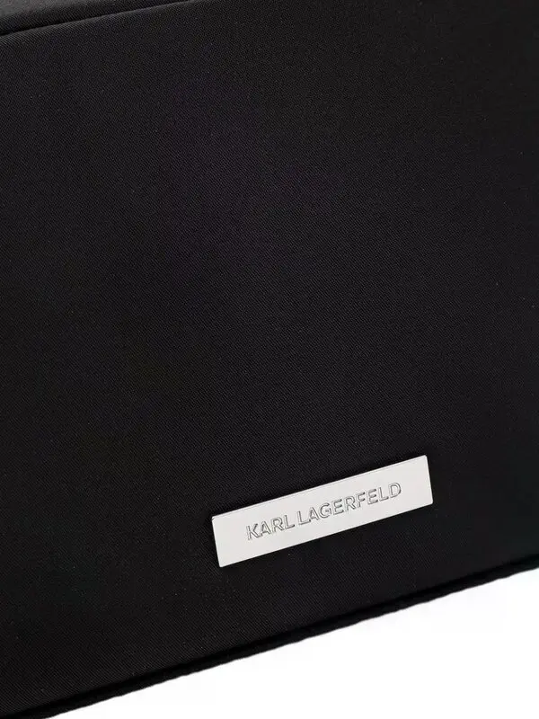 Karl Lagerfeld Logo Plaque Wash Bag