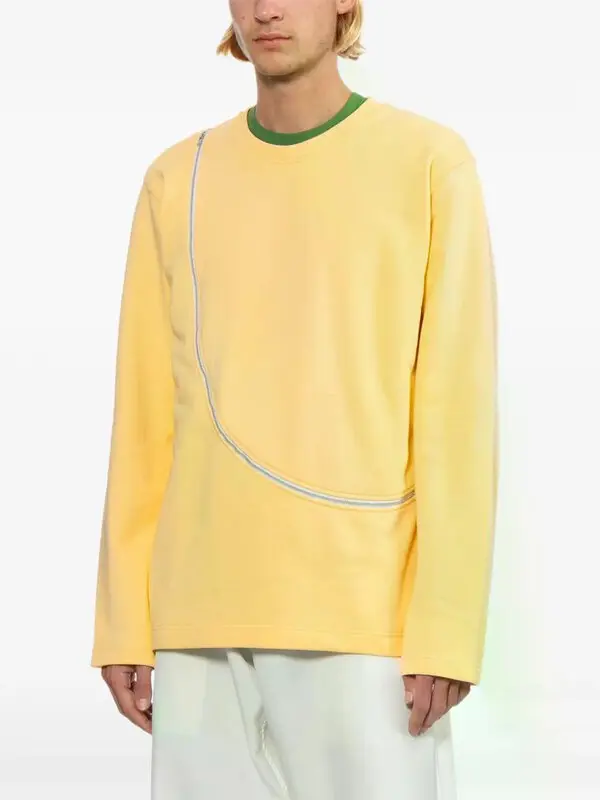 Comme Des Garçons Zip-detail Sweatshirt