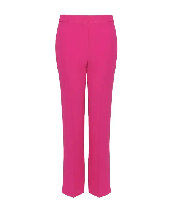 Alexander McQueen Slim Fit Tailored Trousers - Pink