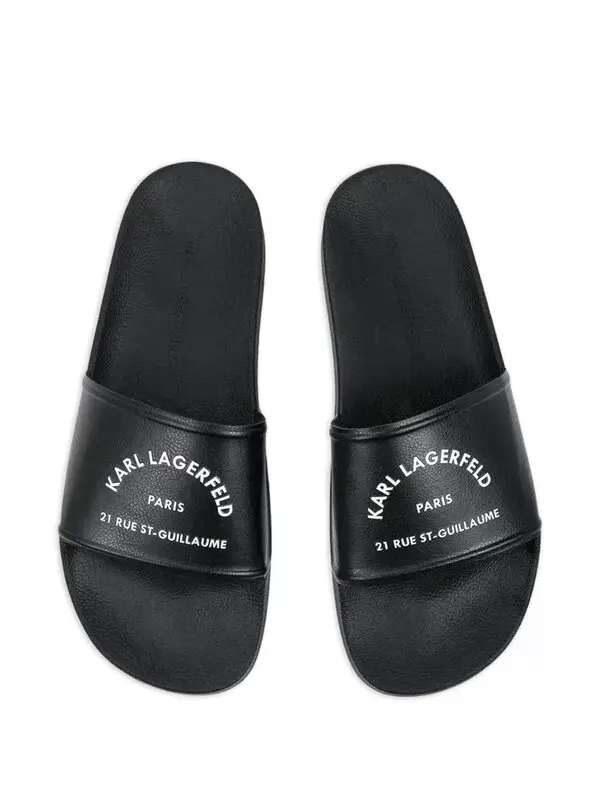 Karl Lagerfeld Logo Print Slides