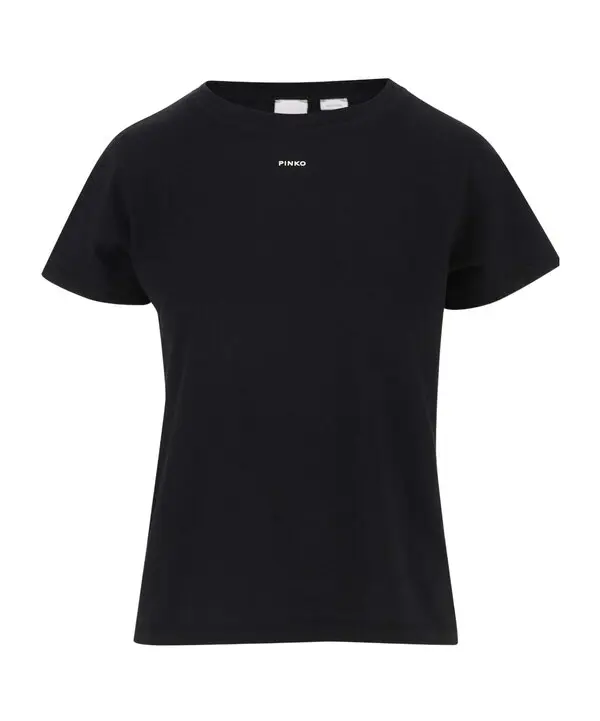 Pinko Logo-printed Crewneck T-shirt