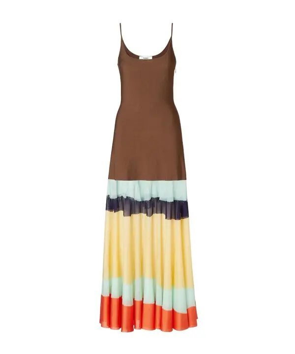 Fendi Sleeveless Long Dress