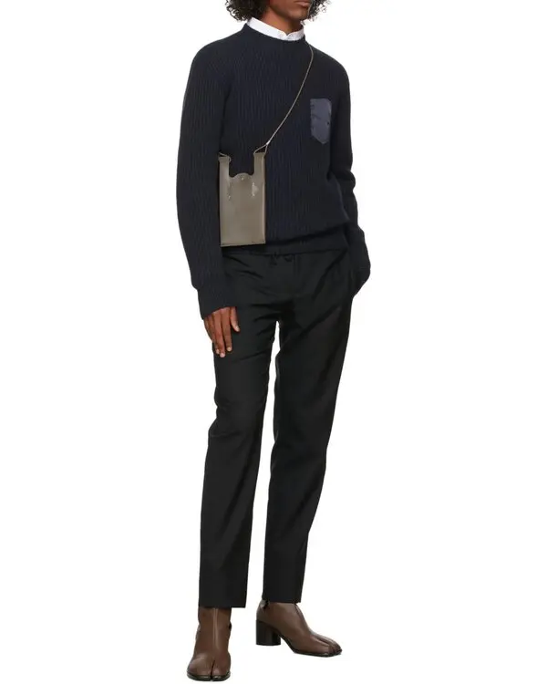 MAISON MARGIELA Drawstring Tailored Trousers