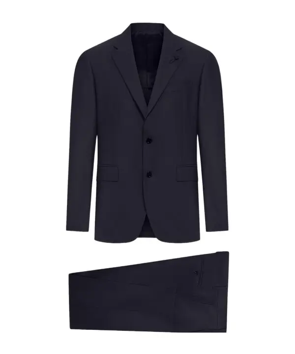 LARDINI Single-breasted Suit - Black