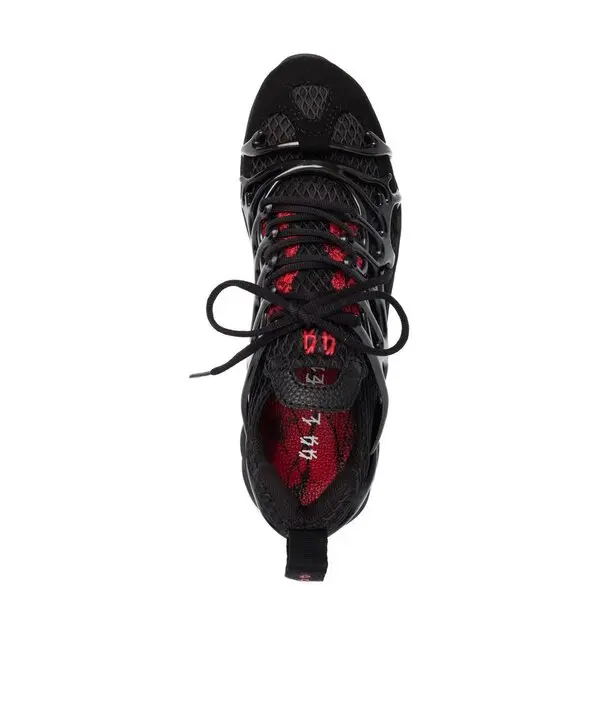 44 LABEL GROUP Mesh-panelled Low-top Sneakers