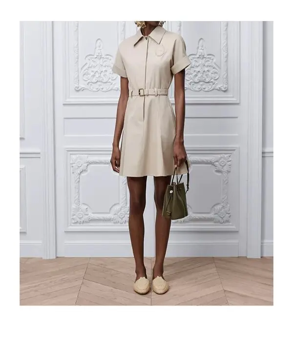 Dior Médaillon Belted Shirtdress