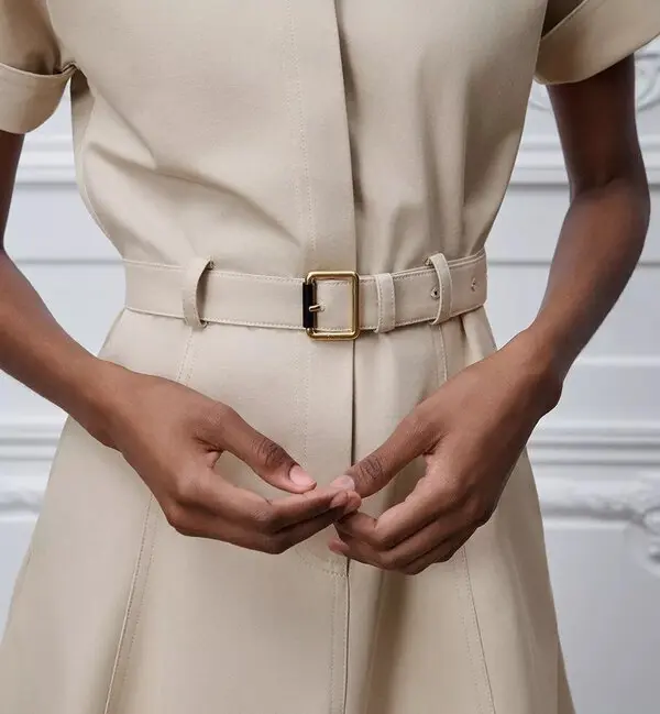 Dior Médaillon Belted Shirtdress