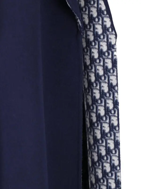 Dior Belted Shawl-collar Coat