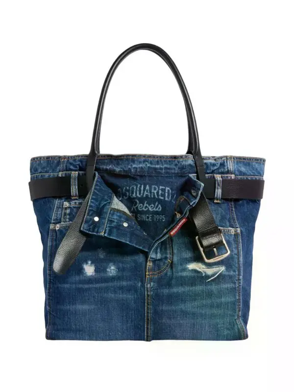 Dsquared2 Twin Tote Bag - Blue