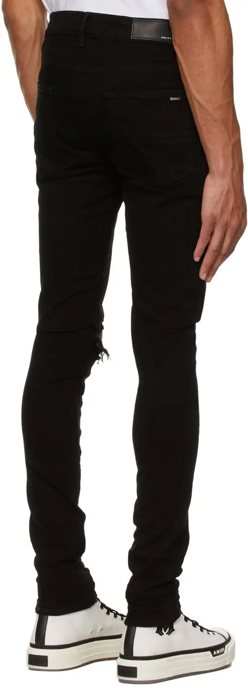 Amiri Distressed Slim-fit Jeans