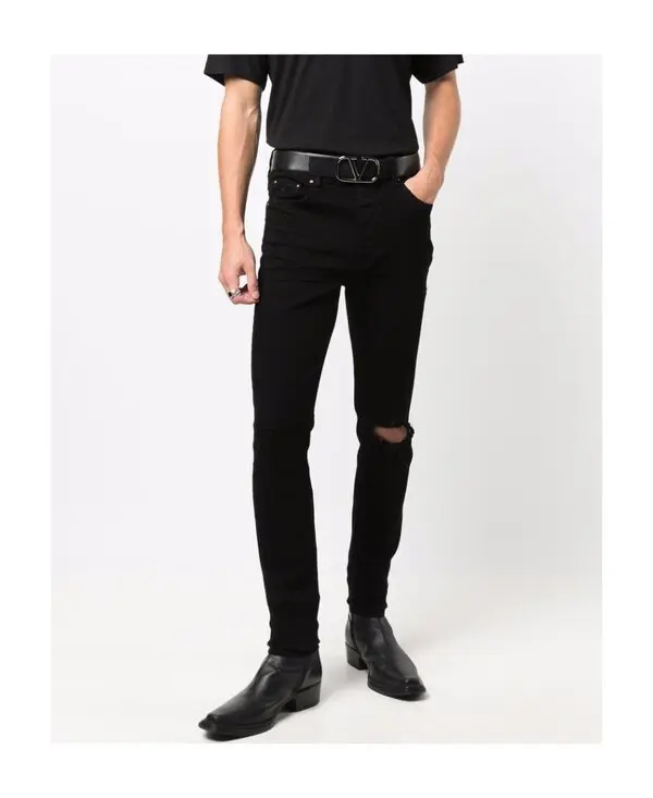 Amiri Distressed Slim-fit Jeans
