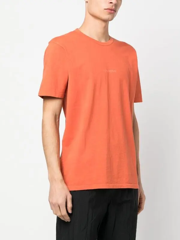 C.P. COMPANY Logo Detailed Crewneck T-shirt