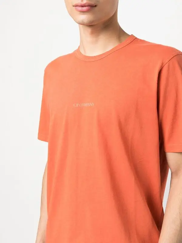C.P. COMPANY Logo Detailed Crewneck T-shirt