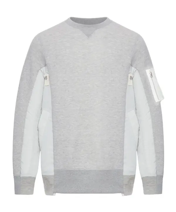 Sacai Crewneck Sweatshirt - White