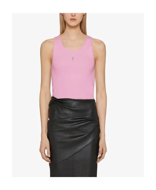Givenchy Extra Slim Fit Tank Top In Cotton