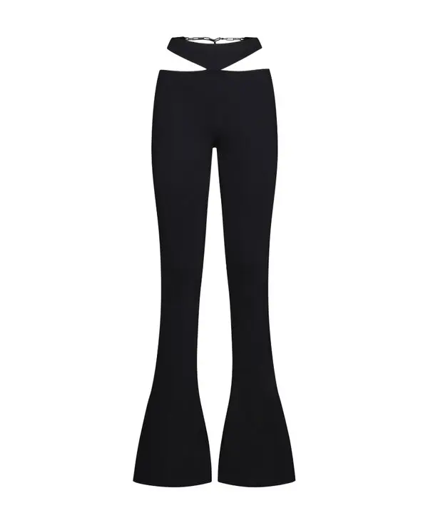 Attico The Remi Cut Out Flared Trousers