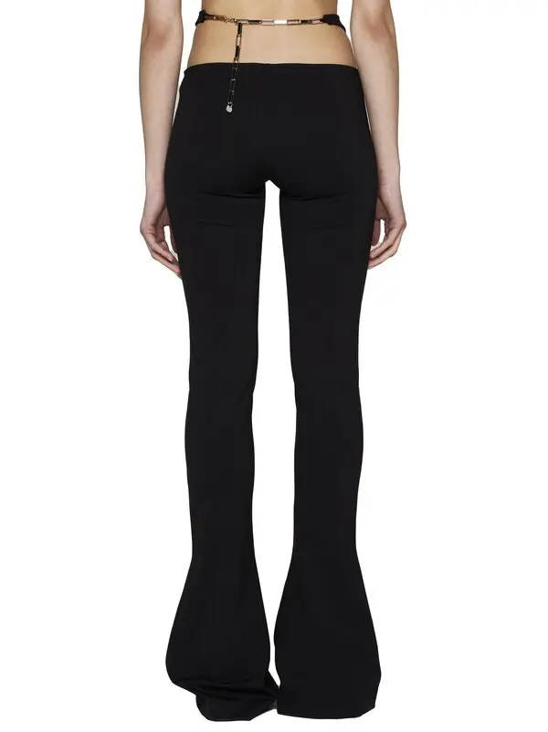 Attico The Remi Cut Out Flared Trousers
