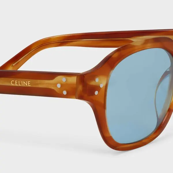 Celine Black Acetate Sunglasses