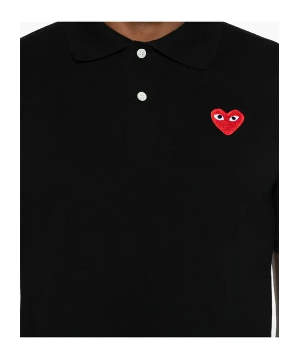 Comme Des Garçons Short-sleeved Polo Shirt