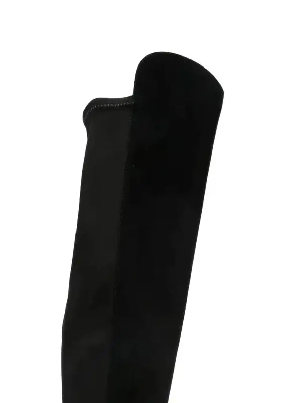 STUART WEITZMAN Celia Suede Over-the-knee Boots - Black