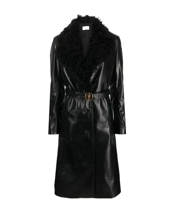 Bally Lapel Long-sleeved Coat