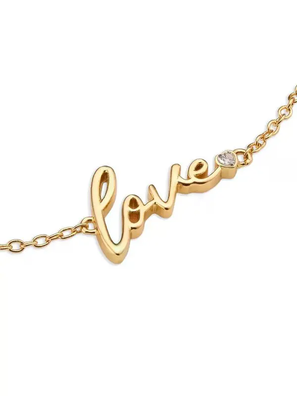 Kurt Geiger Love Bracelet With -tone Charm Detail