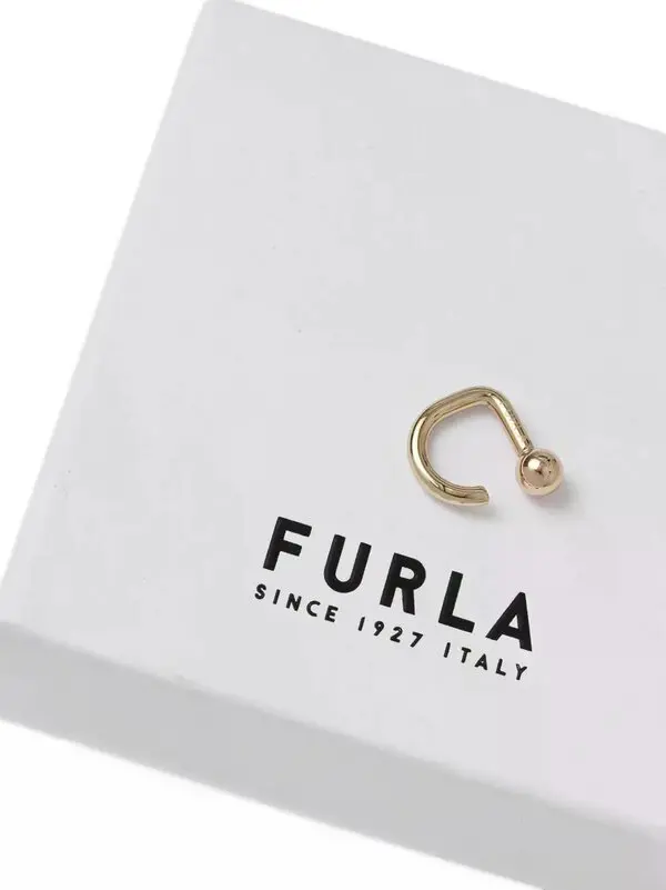 Furla Open Hoop Earring - Gold