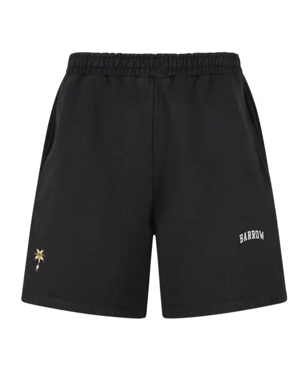 BARROW Logo Print Bermuda Shorts