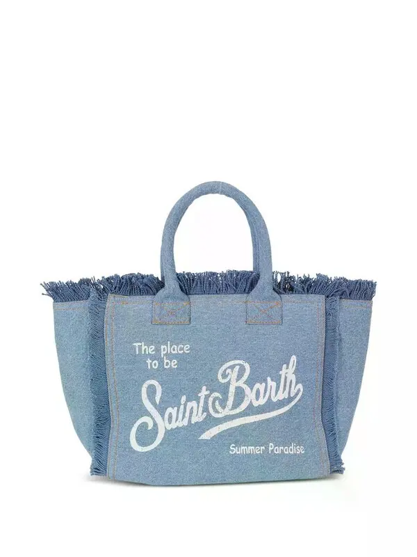 MC2 SAINT BARTH Colette Frayed Tote Bag