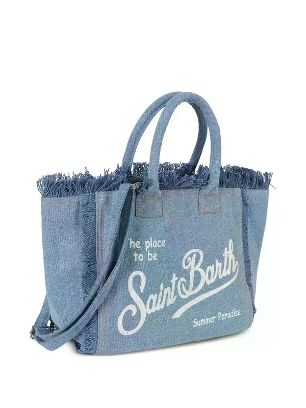 MC2 SAINT BARTH Colette Frayed Tote Bag
