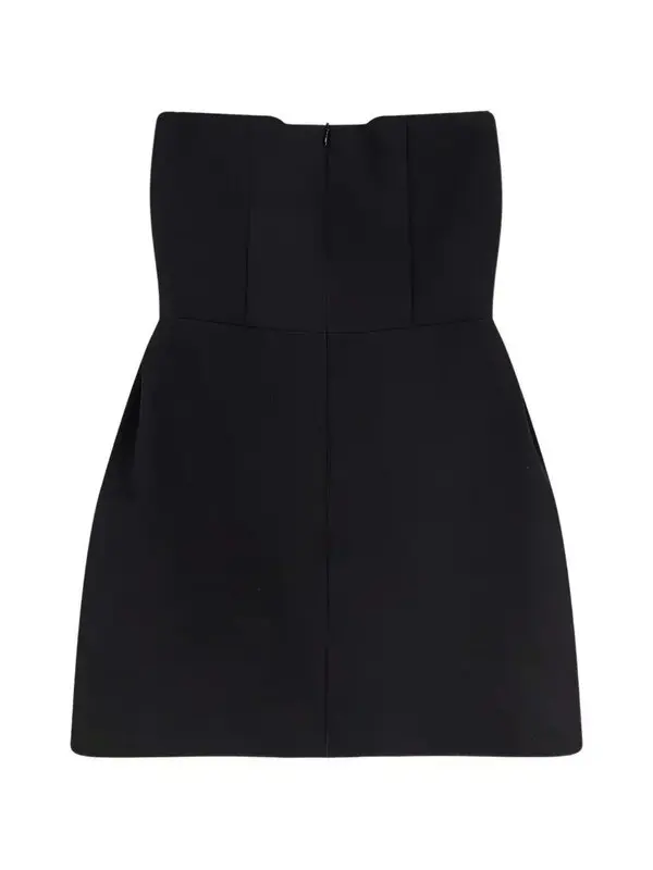 ACTUALEE Strapless Sweetheart Neck Mini Dress