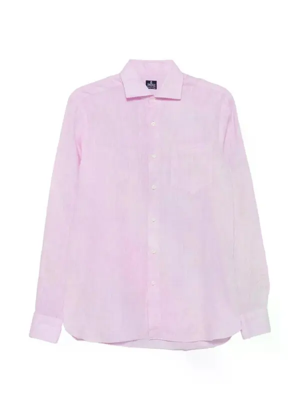 TRUZZI Chest-pocket Button-up Shirt