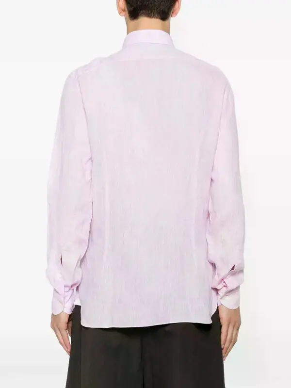 TRUZZI Chest-pocket Button-up Shirt