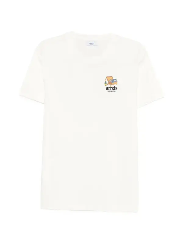 ARRELS BARCELONA Graphic-print T-shirt - White