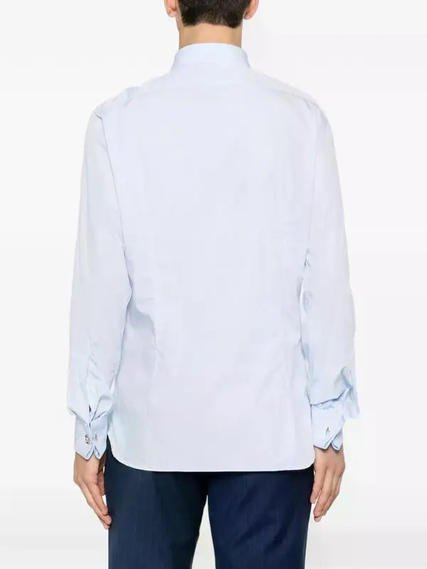 TRUZZI Spread-collar Button-up Shirt