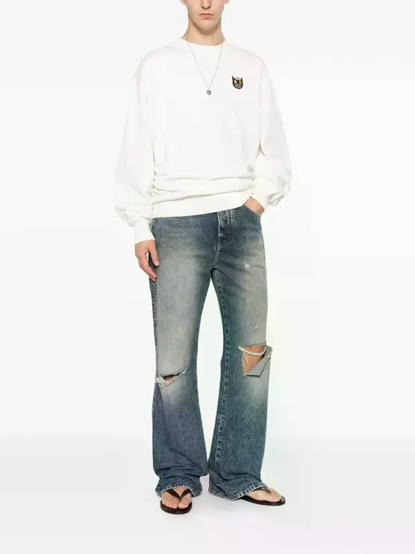 ARRELS BARCELONA Embroidered Sweatshirt - Neutrals