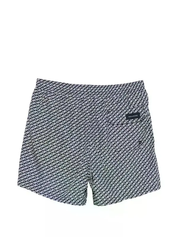 Tagliatore Geometric Print Swim Shorts
