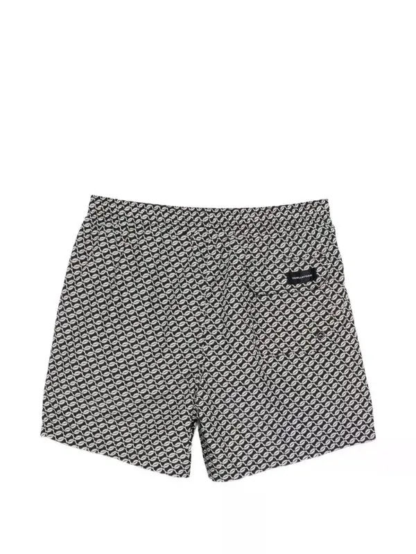 Tagliatore Geometric Print Swim Shorts