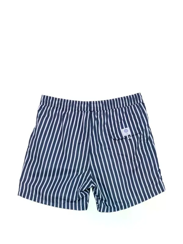ROSI Striped Drawstring Swim Shorts