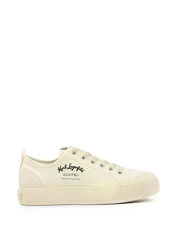 Karl Lagerfeld Logo-print Platform Sneakers